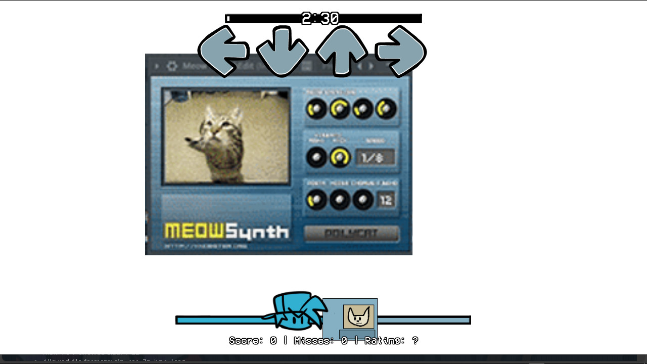 meow mod Mod for Friday Night Funkin' | FNF Mods
