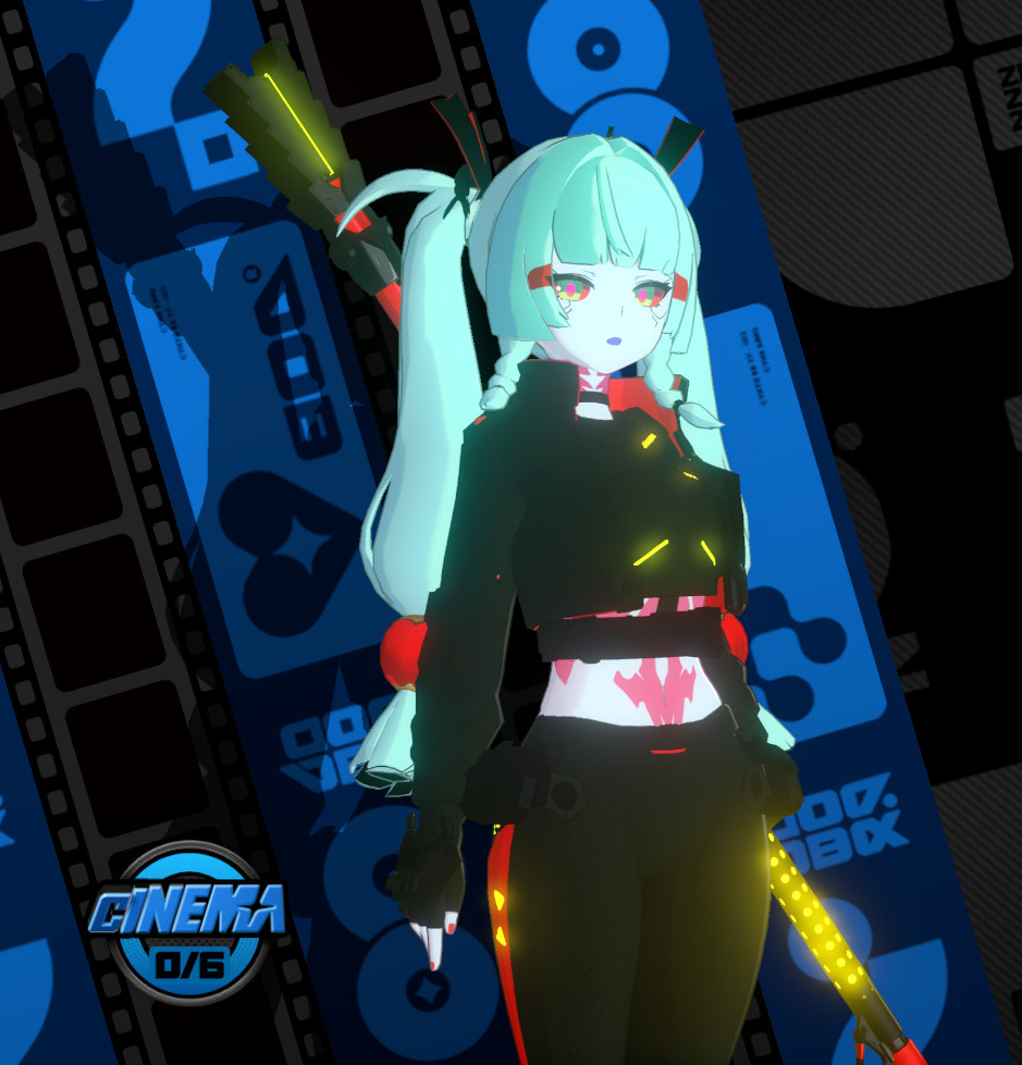 Qingyi Cyberpunk Rebecca Mod for Zenless Zone Zero | ZZZ Mods