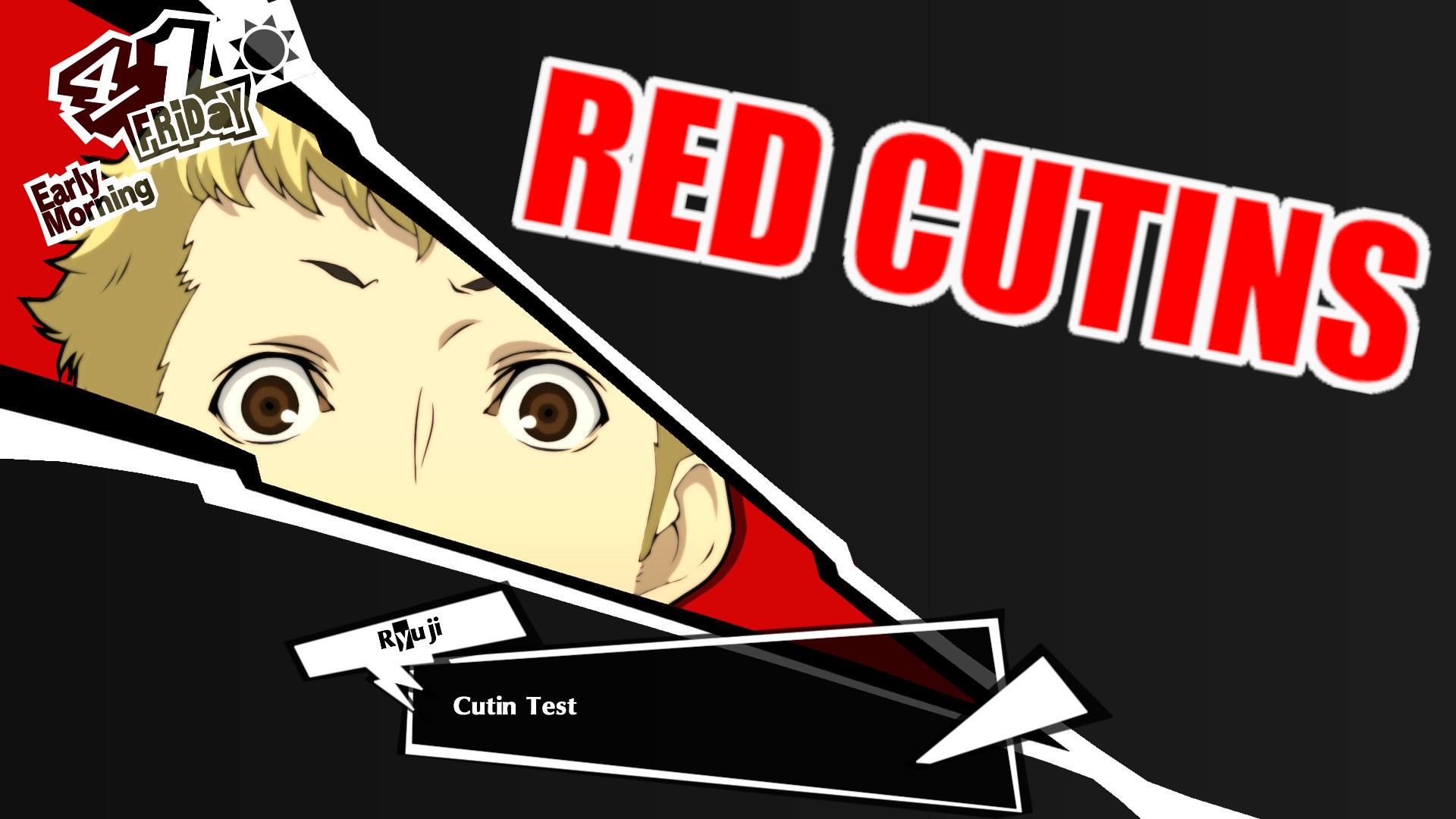 Red Cut-ins Mod for Persona 5 Royal (PC) | P5R (PC) Mods