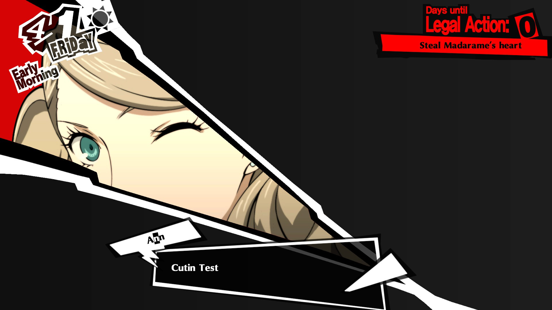 Red Cut-ins Mod for Persona 5 Royal (PC) | P5R (PC) Mods
