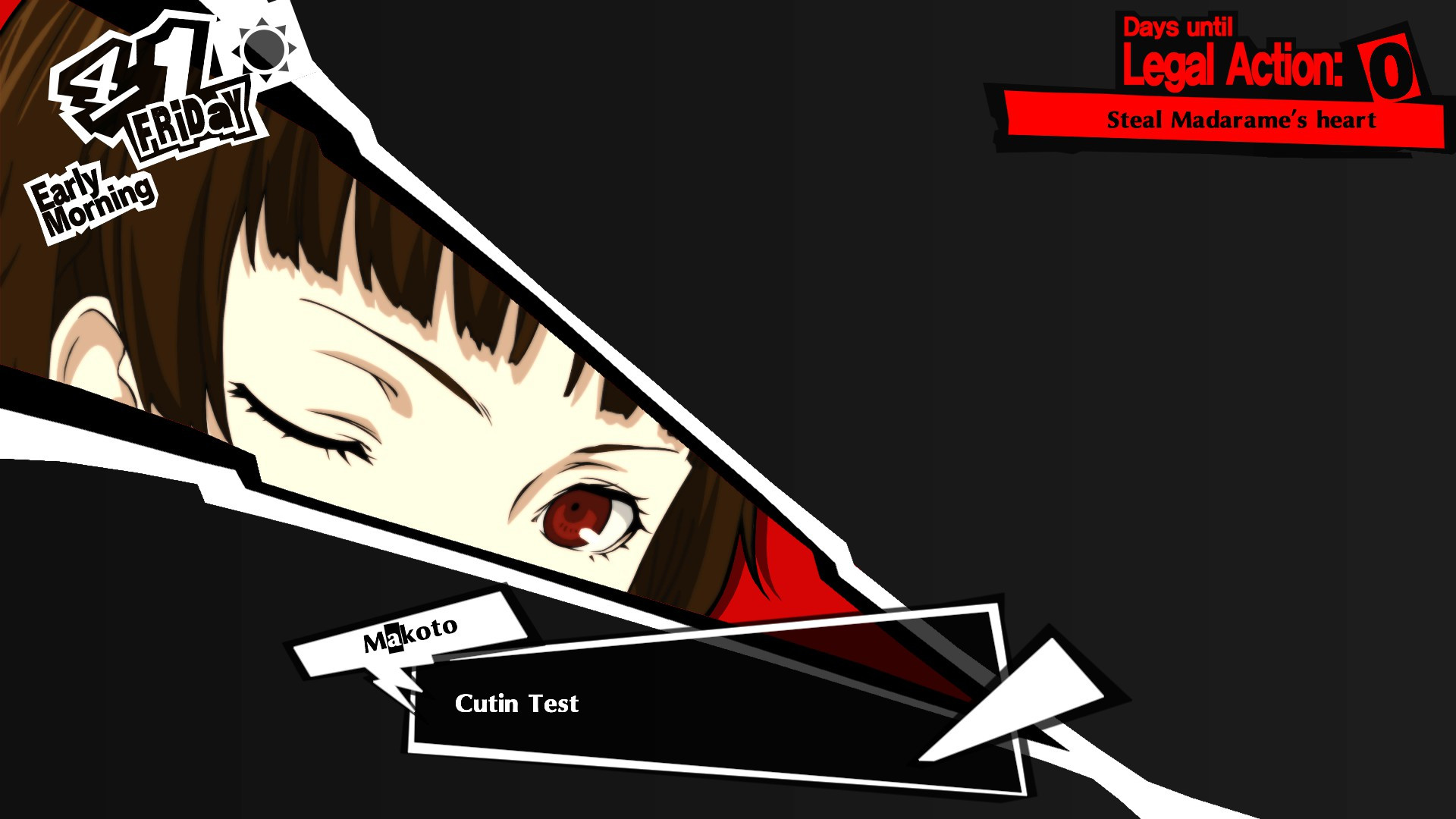 Red Cut-ins Mod for Persona 5 Royal (PC) | P5R (PC) Mods