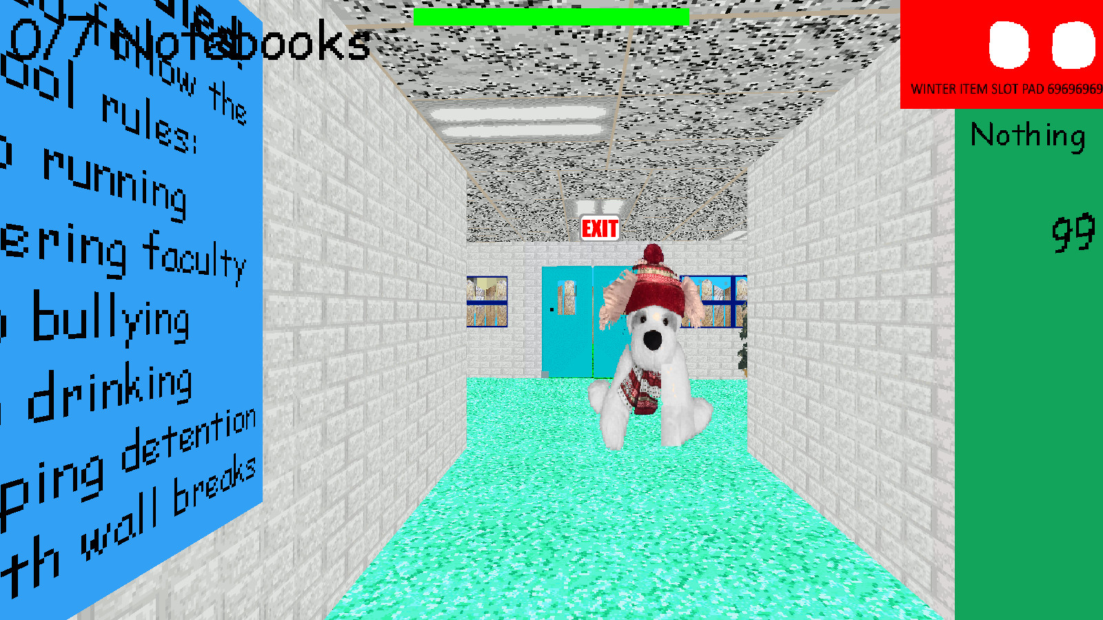 Winter Dog's Basics In Understanding And Learning Mod for Baldi's ...