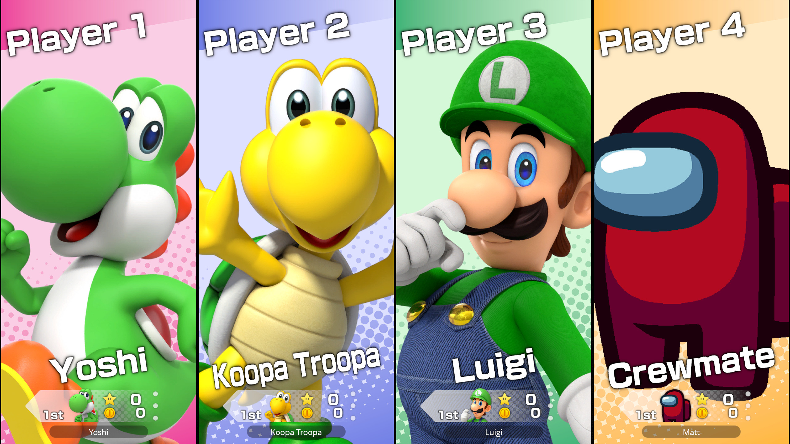 Among Us Crewmate Over Goomba Mod for Super Mario Party Jamboree | SMPJ ...