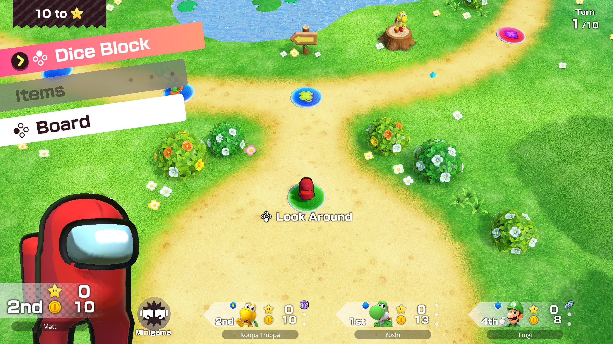 Among Us Crewmate Over Goomba Mod for Super Mario Party Jamboree | SMPJ ...