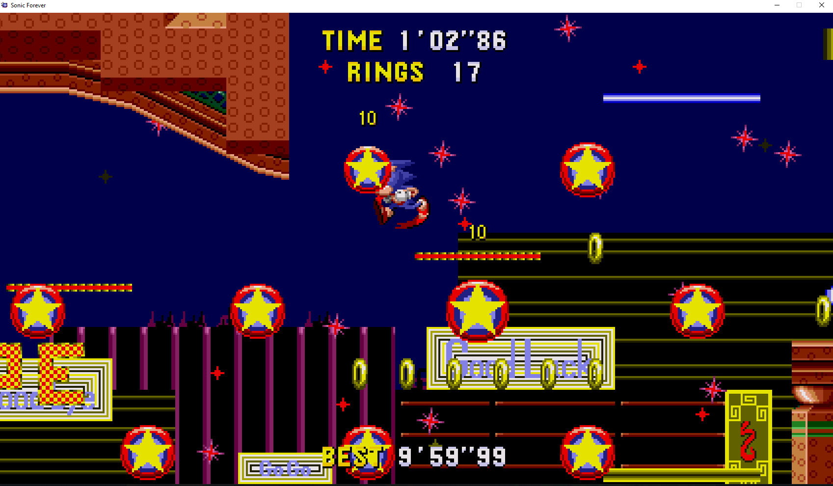 Sparkling Zone in Sonic Forever Mod for Sonic the Hedgehog Forever ...