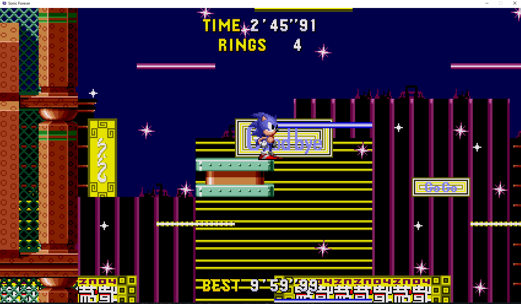 Sparkling Zone in Sonic Forever Mod for Sonic the Hedgehog Forever ...
