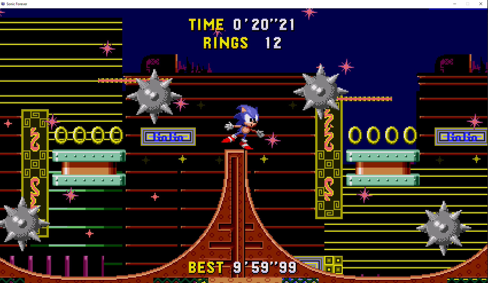 Sparkling Zone in Sonic Forever Mod for Sonic the Hedgehog Forever ...