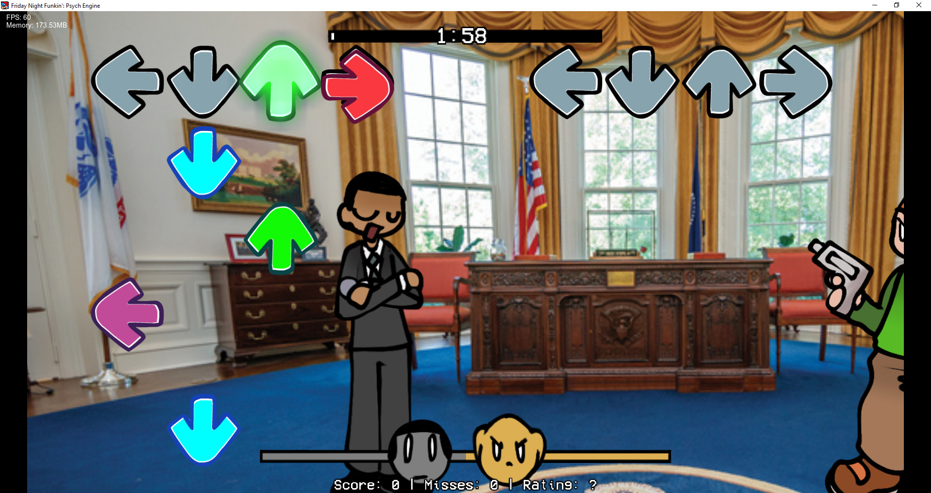Vs. Obumna (Obama Beatbox) Mod for Friday Night Funkin' | FNF Mods