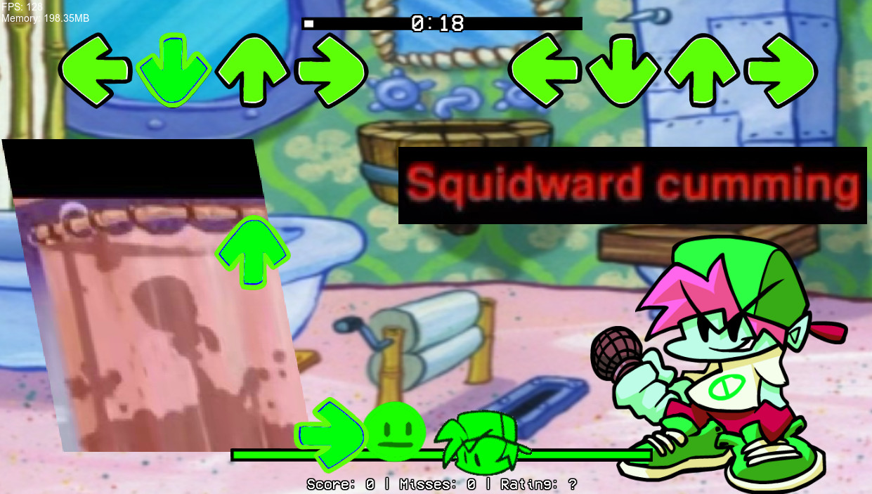 FNF GREENLY: GREEN 8 Mod for Friday Night Funkin' | FNF Mods