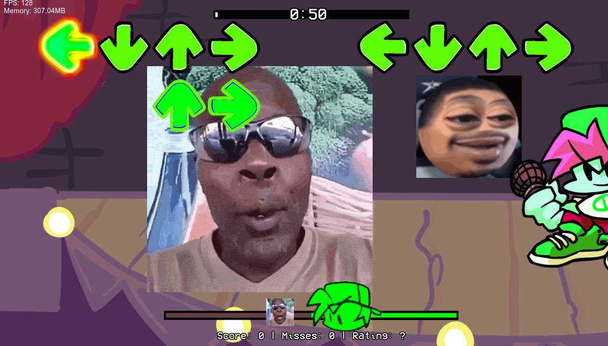 FNF GREENLY: GREEN 8 Mod for Friday Night Funkin' | FNF Mods