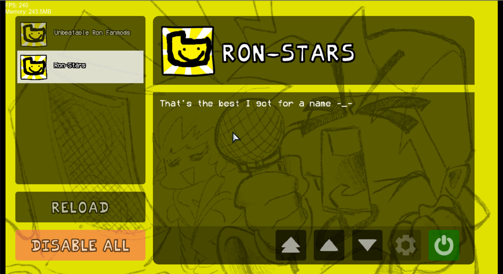 Ron-Stars Mod for Friday Night Funkin' | FNF Mods