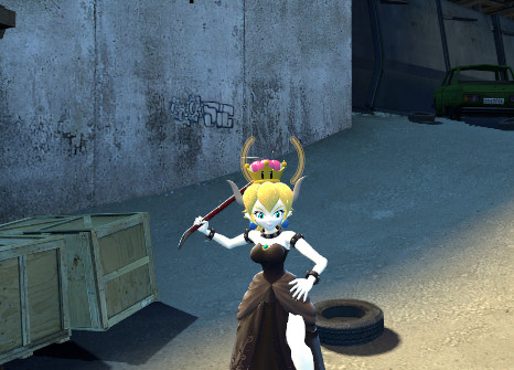 Bowsette playermodel port from gmod Mod for Half-Life 2: Deathmatch ...