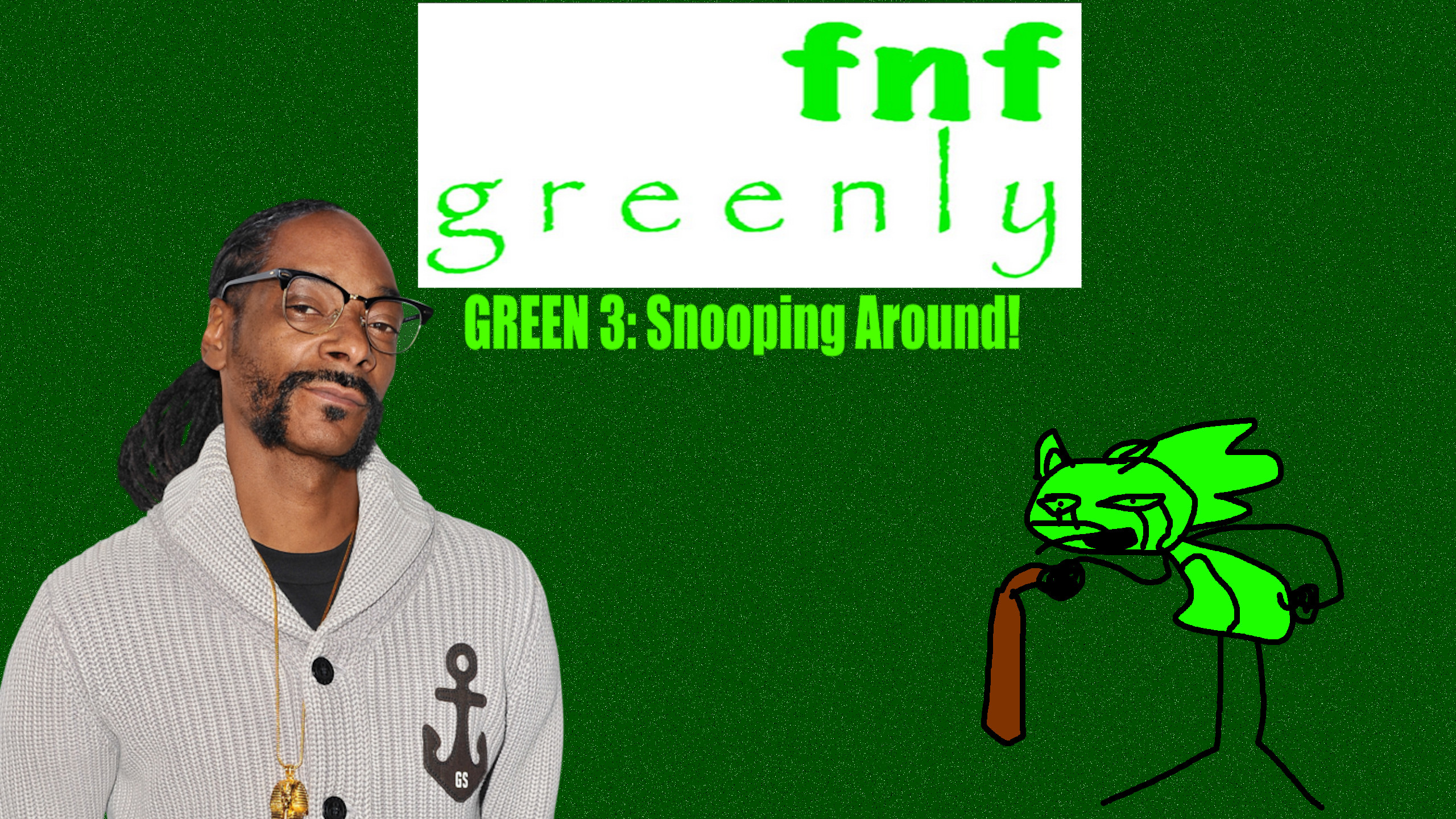 FNF GREENLY: GREEN 8 Mod for Friday Night Funkin' | FNF Mods