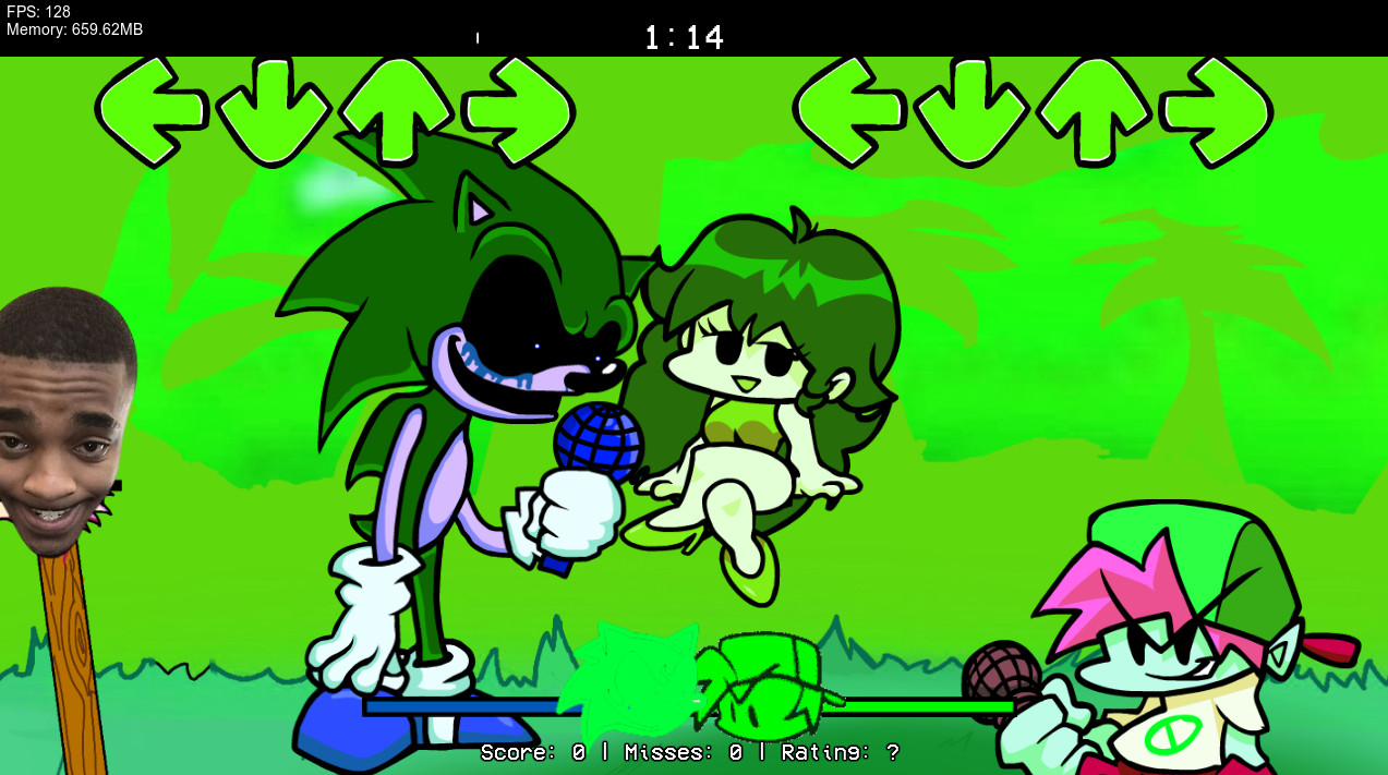FNF GREENLY: GREEN 8 Mod for Friday Night Funkin' | FNF Mods
