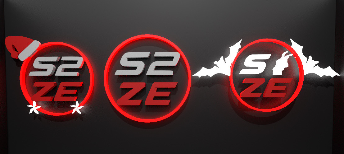 S2ZE Logo - Xmas & Hallowen Logo Pack Mod for Counter-Strike 2 | CS2 Mods