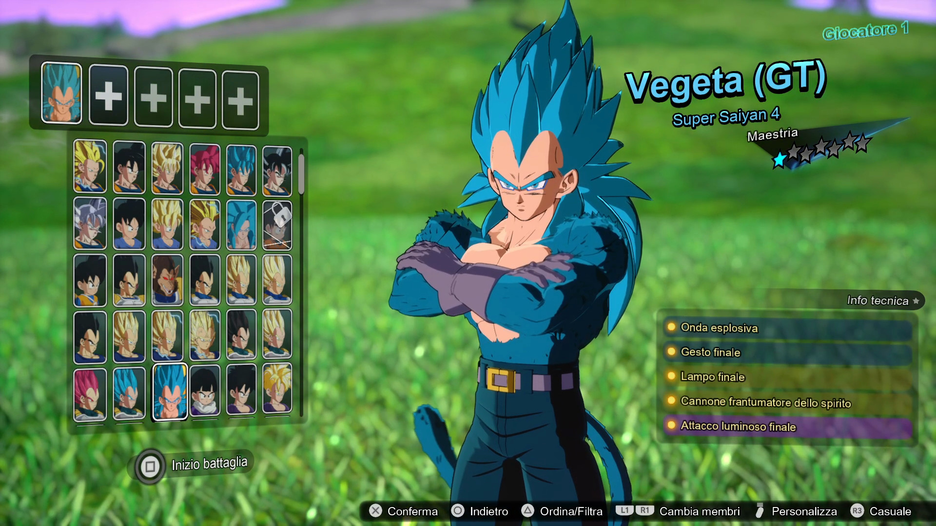 Vegeta SSJ4 Blue Mod for Dragon Ball: Sparking! ZERO | DBSZ Mods