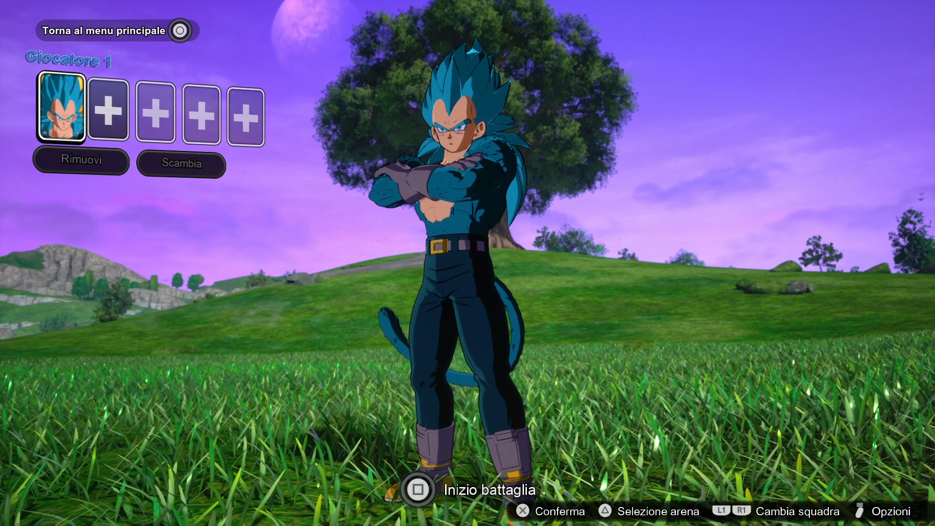 Vegeta SSJ4 Blue Mod for Dragon Ball: Sparking! ZERO | DBSZ Mods
