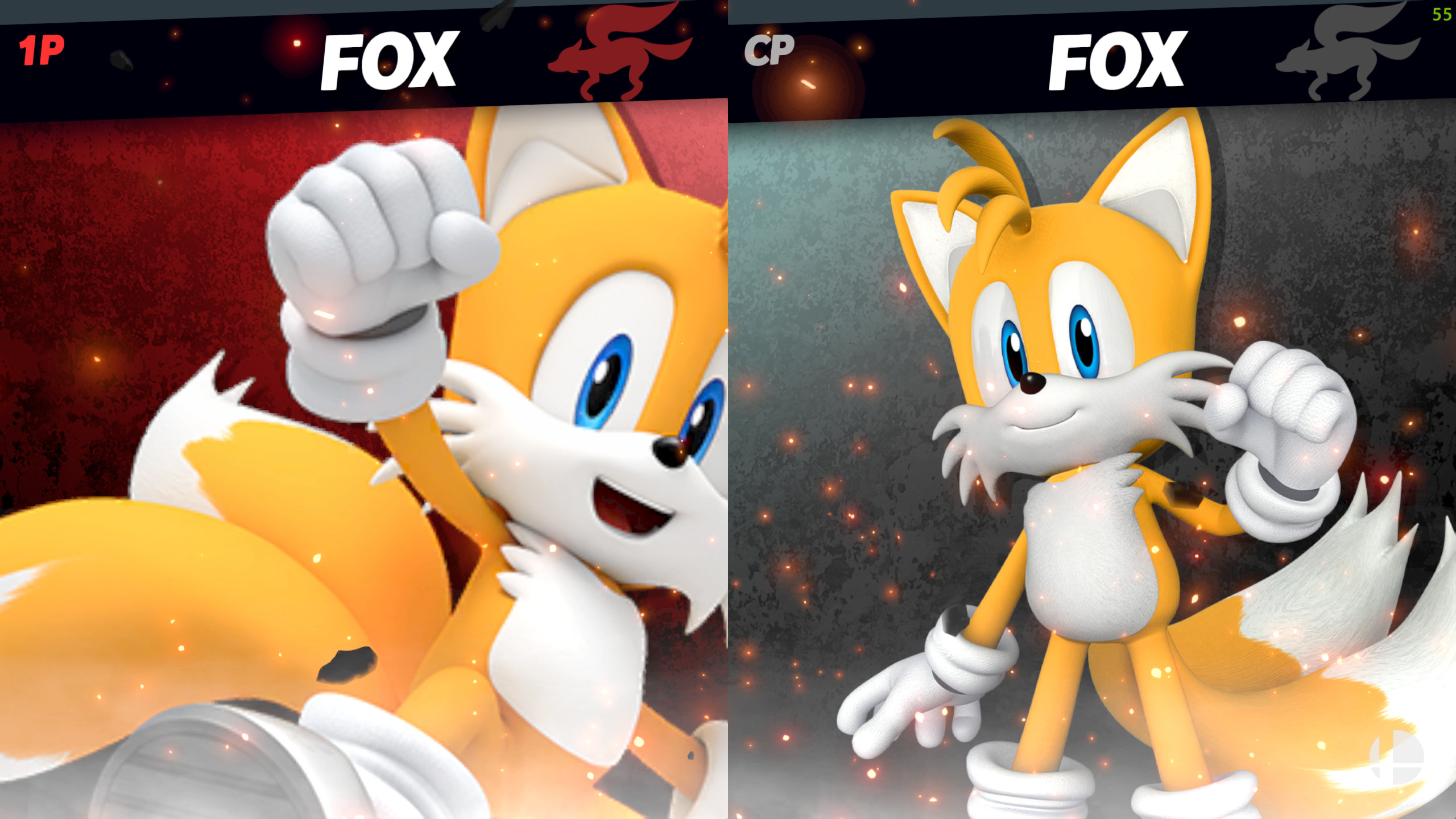 Tails Mod UI Fix Mod for Super Smash Bros. Ultimate | SSBU Mods