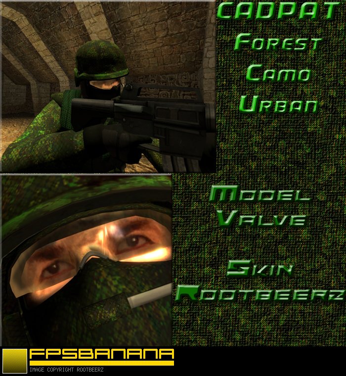 Forest Urban CadPat Mod for Counter-Strike: Source | CS:S Mods