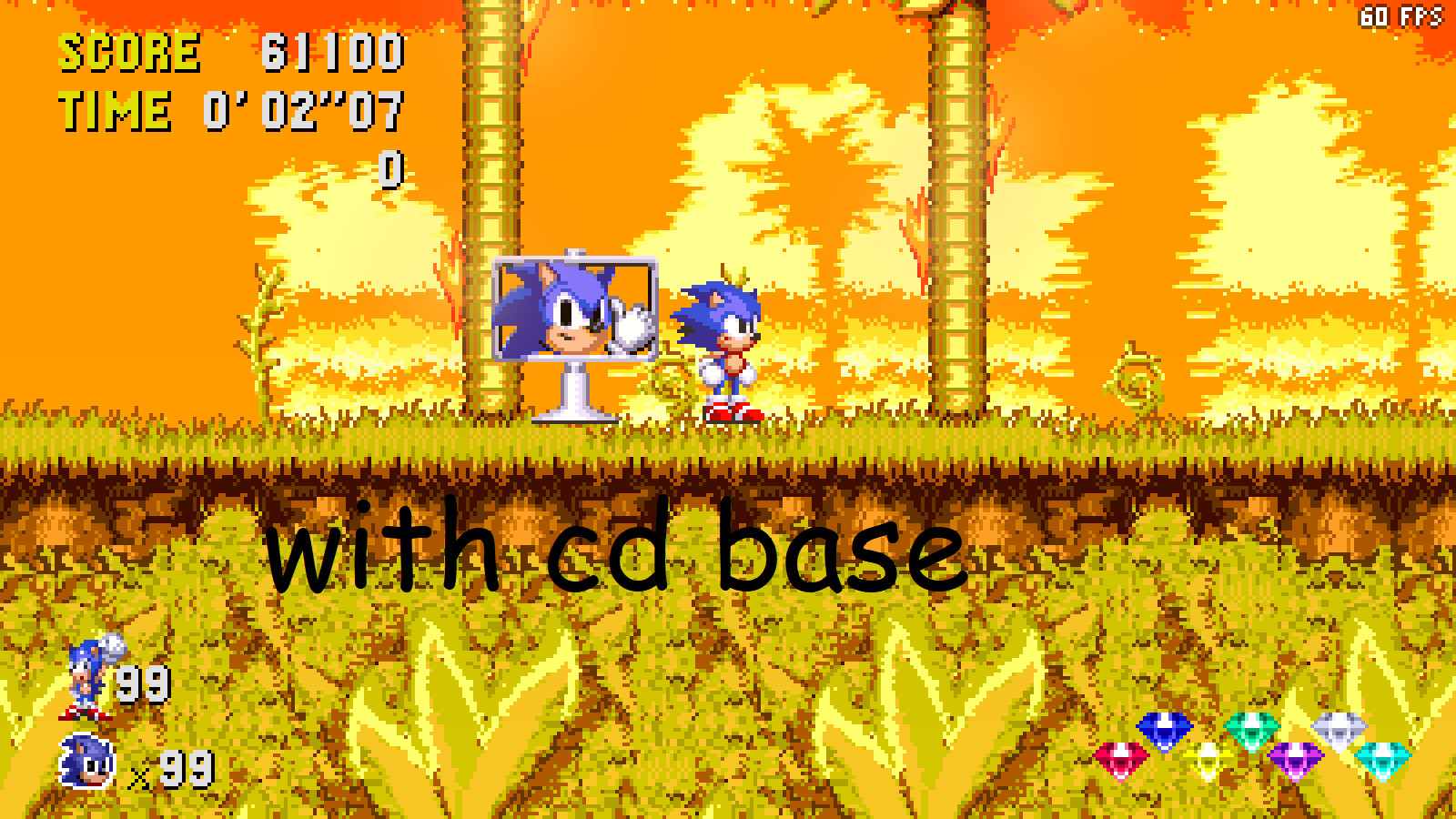 Sonic Cd Signpost Mod for Sonic 3 A.I.R. | S3AIR Mods