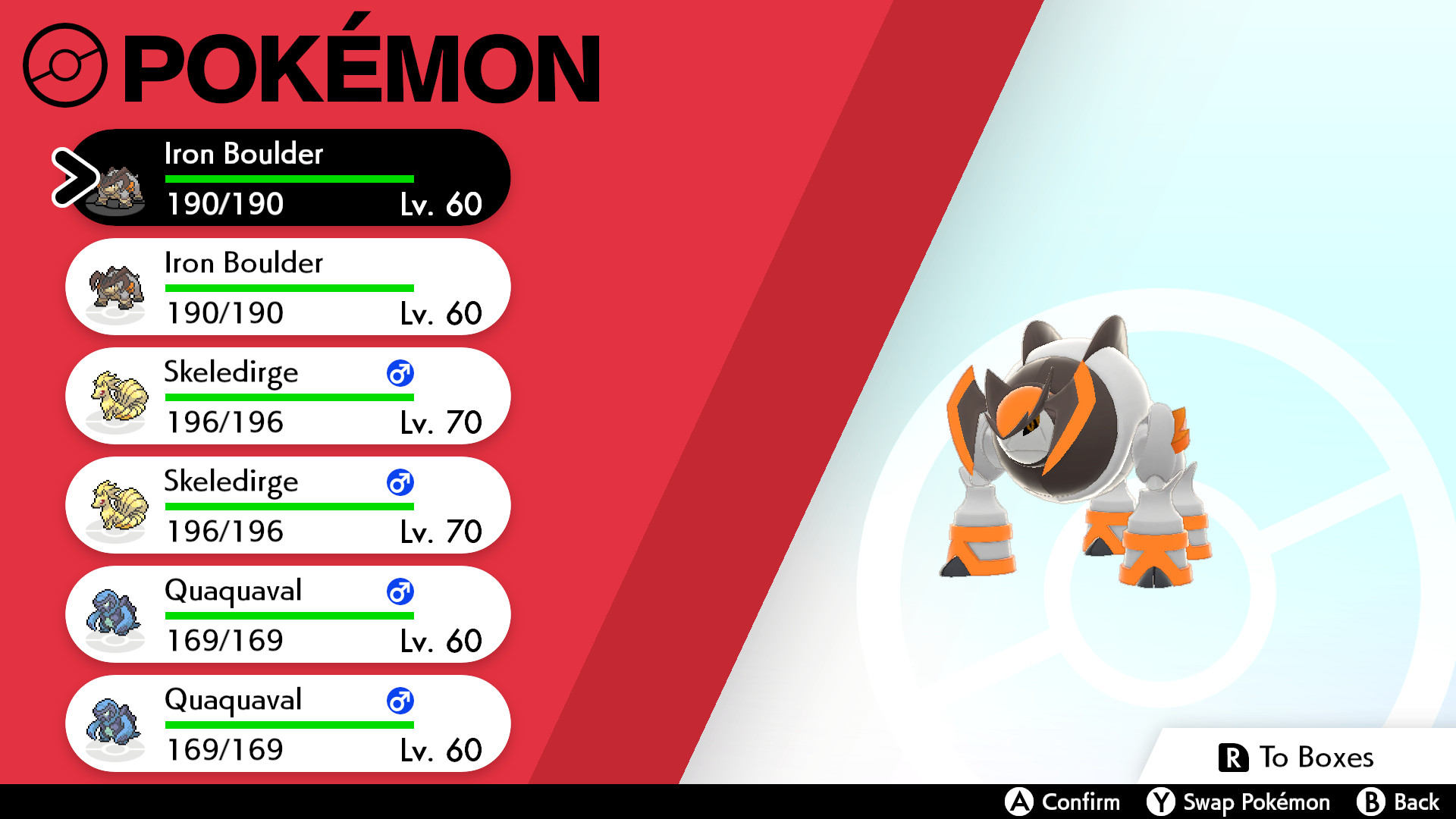Iron Boulder Mod for Pokemon Sword & Shield | SWSH Mods