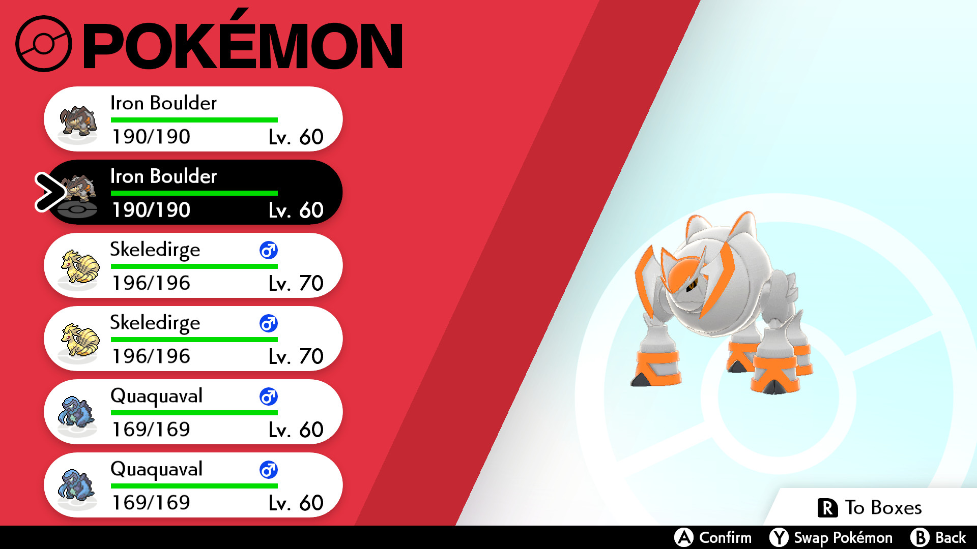 Iron Boulder Mod for Pokemon Sword & Shield | SWSH Mods