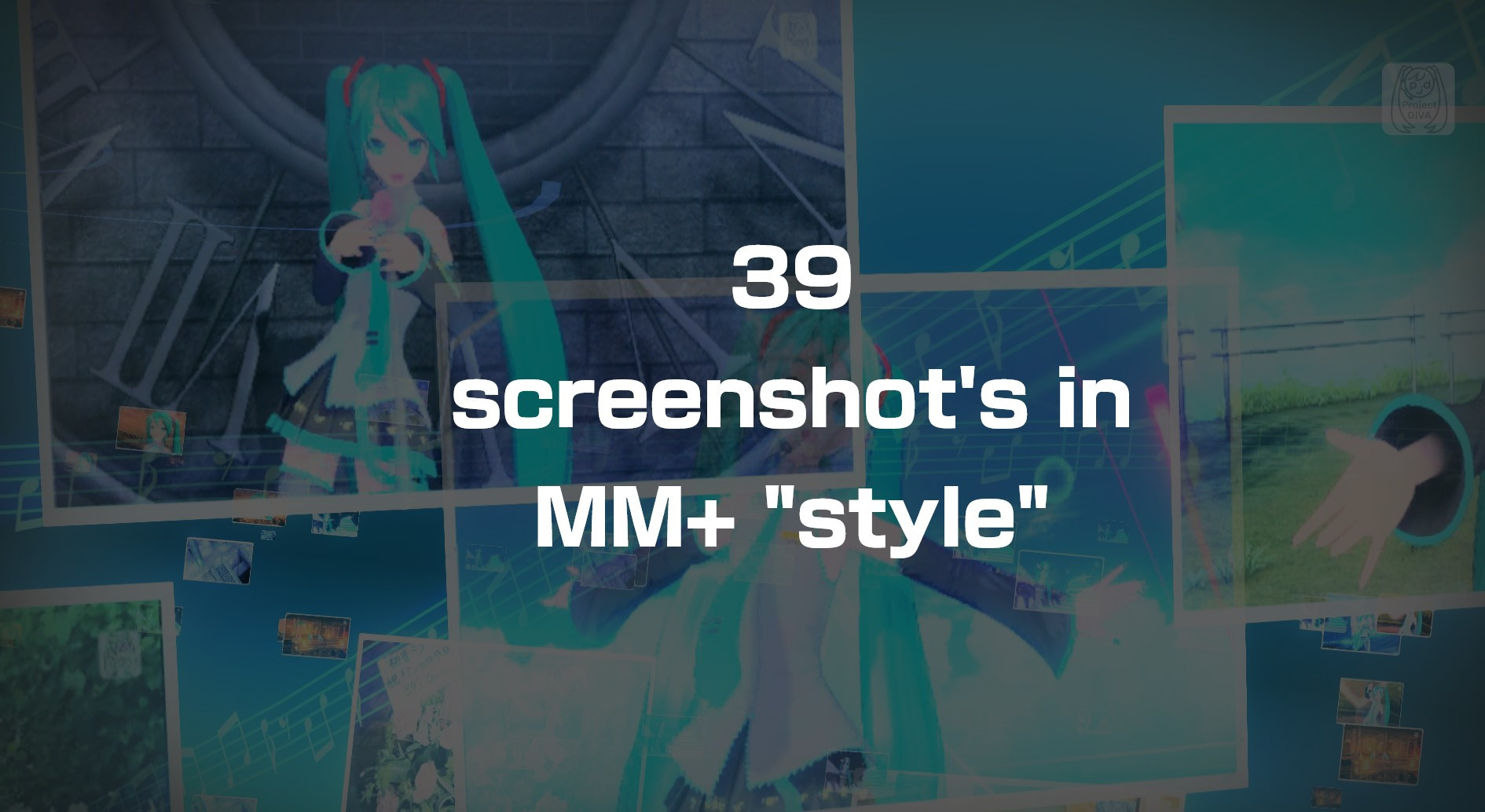 39 screenshot's in MegaMix style Mod for Hatsune Miku: Project DIVA ...