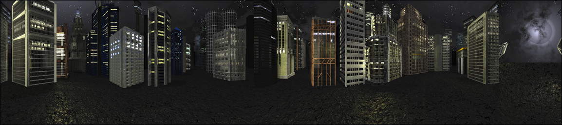 Midday at C-plex City / Midnight Cityscape Mod for GameBanana | GB Mods