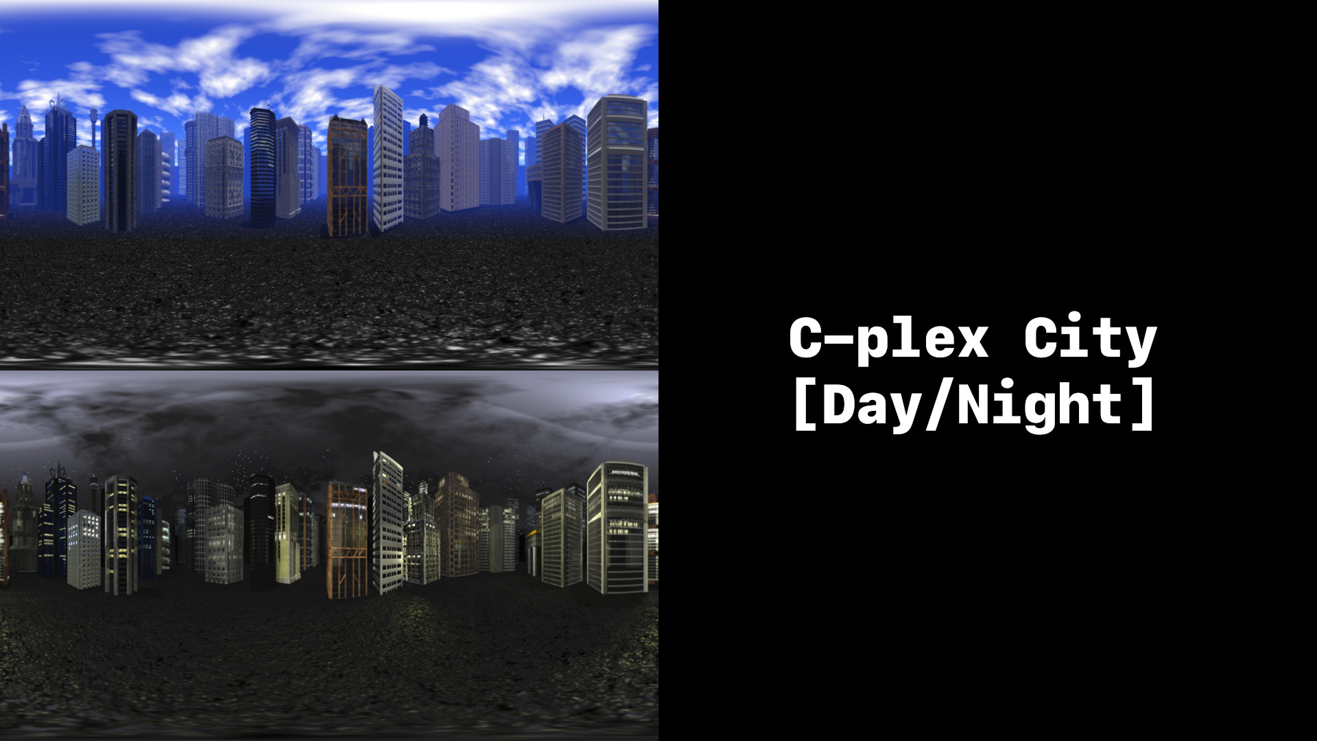 Midday at C-plex City / Midnight Cityscape Mod for GameBanana | GB Mods