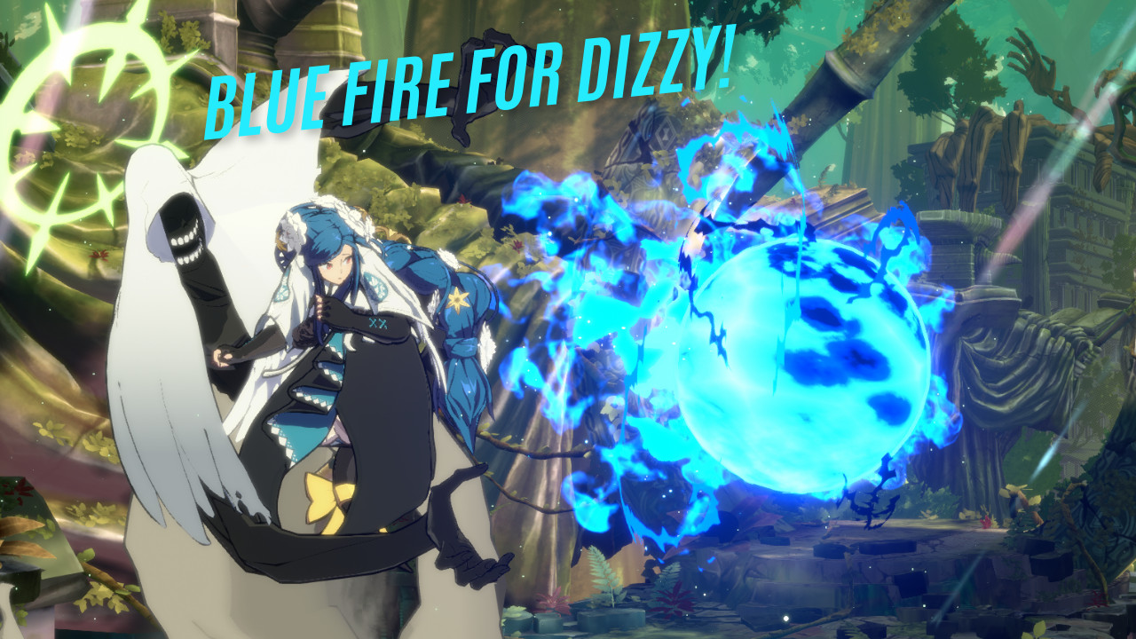 Blue Fire for Dizzy! Mod for GUILTY GEAR -STRIVE- | GGST Mods