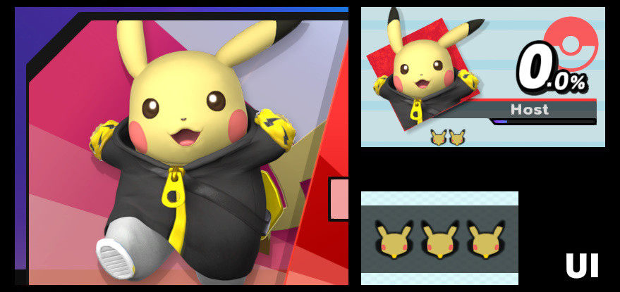 Band Pikachu (Pokémon Unite) Mod for Super Smash Bros. Ultimate | SSBU Mods