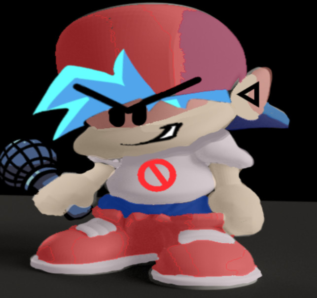 Week 54 Bf skin Mod for Friday Night Funkin' | FNF Mods