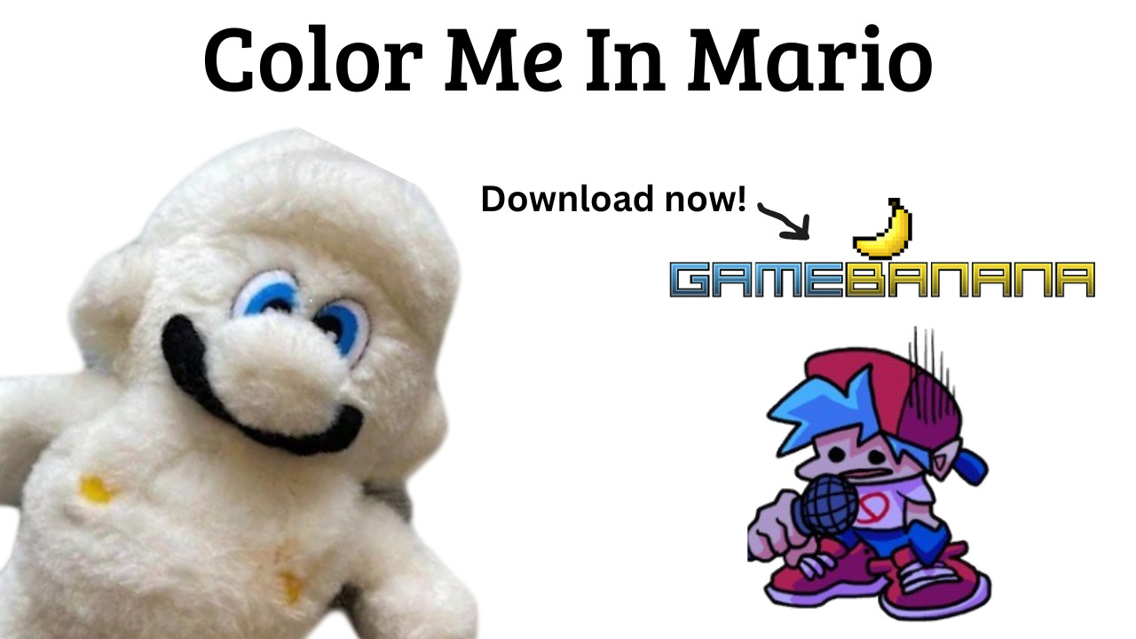 Mold | Vs. Color me in Mario Mod for Friday Night Funkin' | FNF Mods