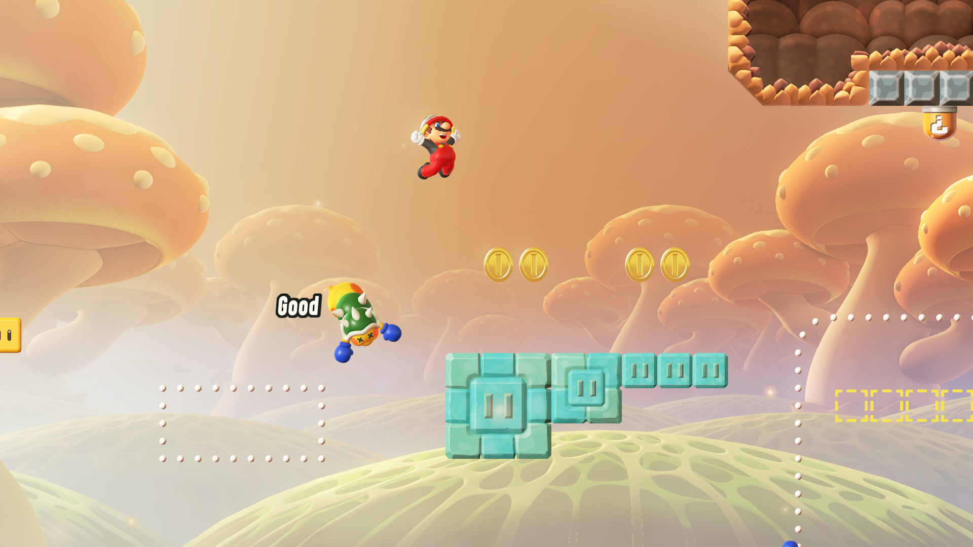 Custom Level: Pokipede Rock-Pass Mod for Super Mario Bros. Wonder ...