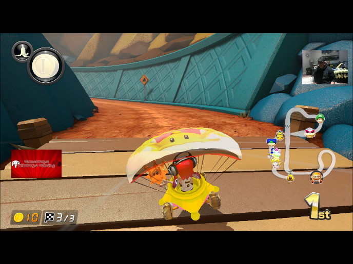 Super Crown Glider NSMBU Deluxe mod MK8D Mod for Mario Kart 8 Deluxe ...