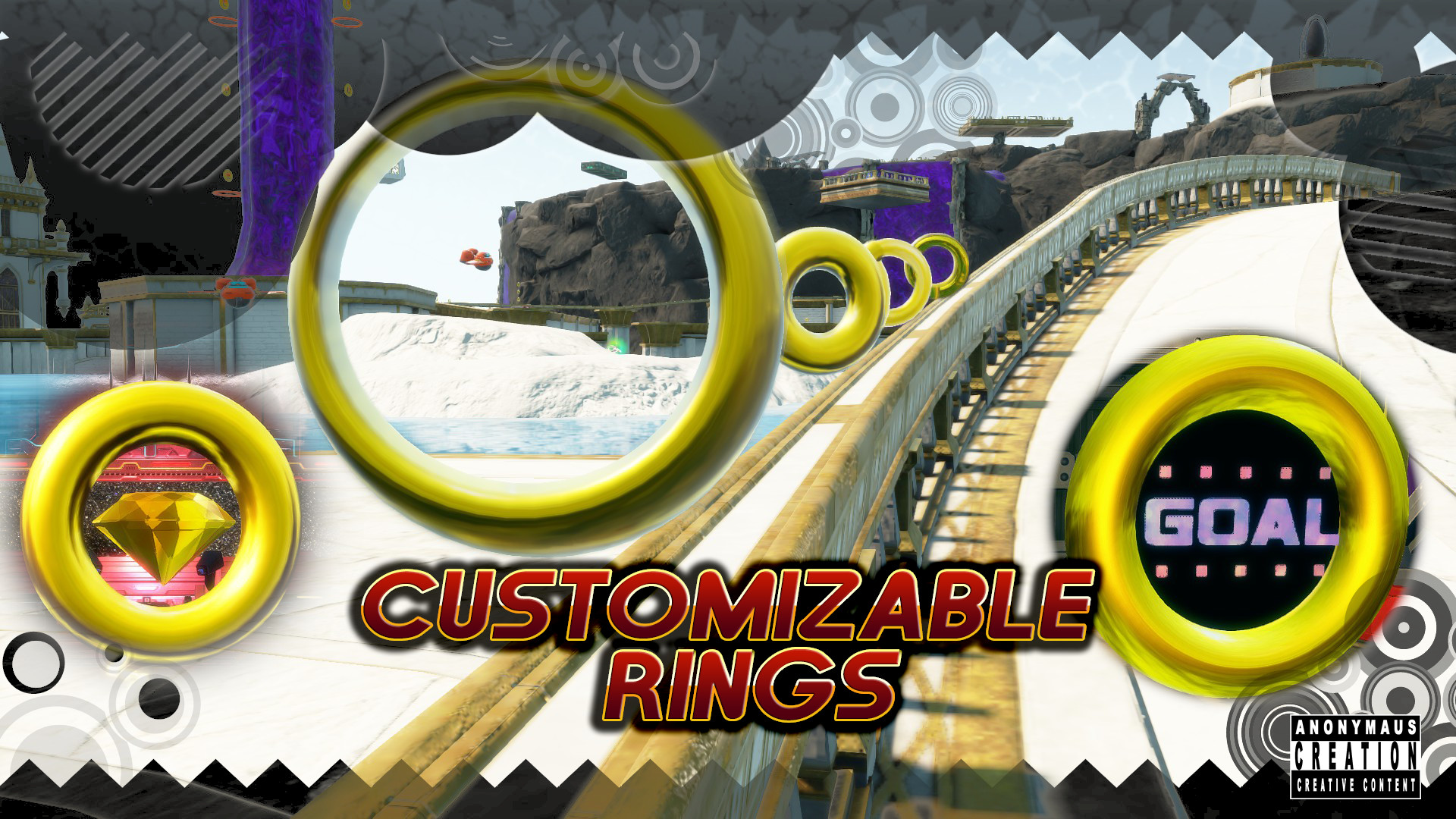 Customizable Rings Mod for Shadow Generations | SXSGShadow Mods