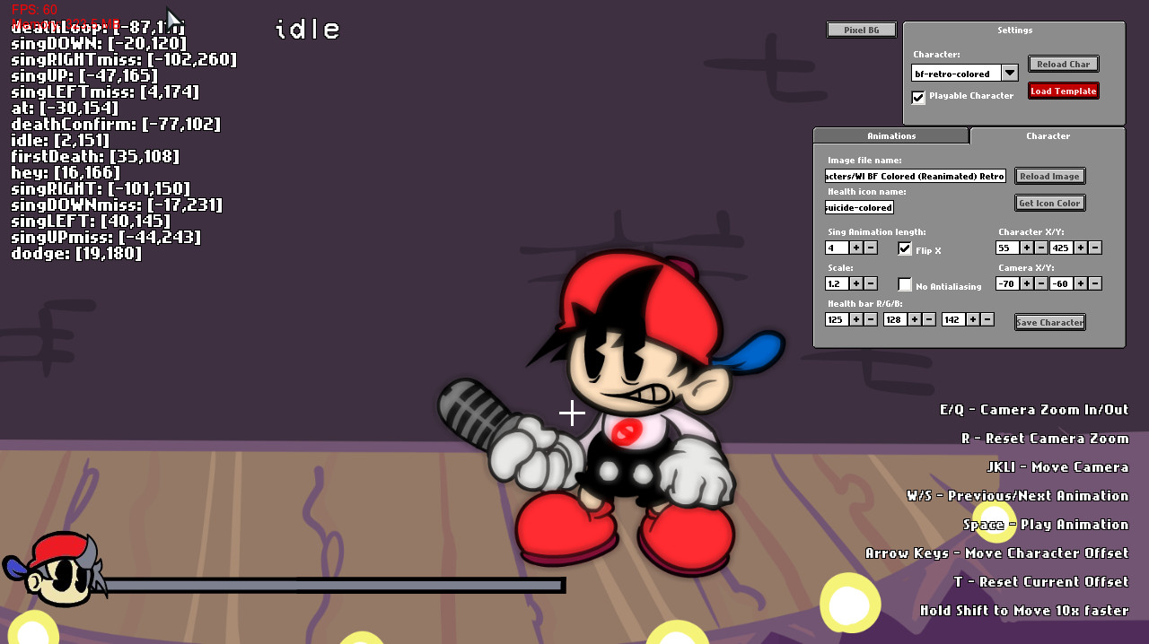 WI BF Colored (Reanimated) Mod for Friday Night Funkin' | FNF Mods