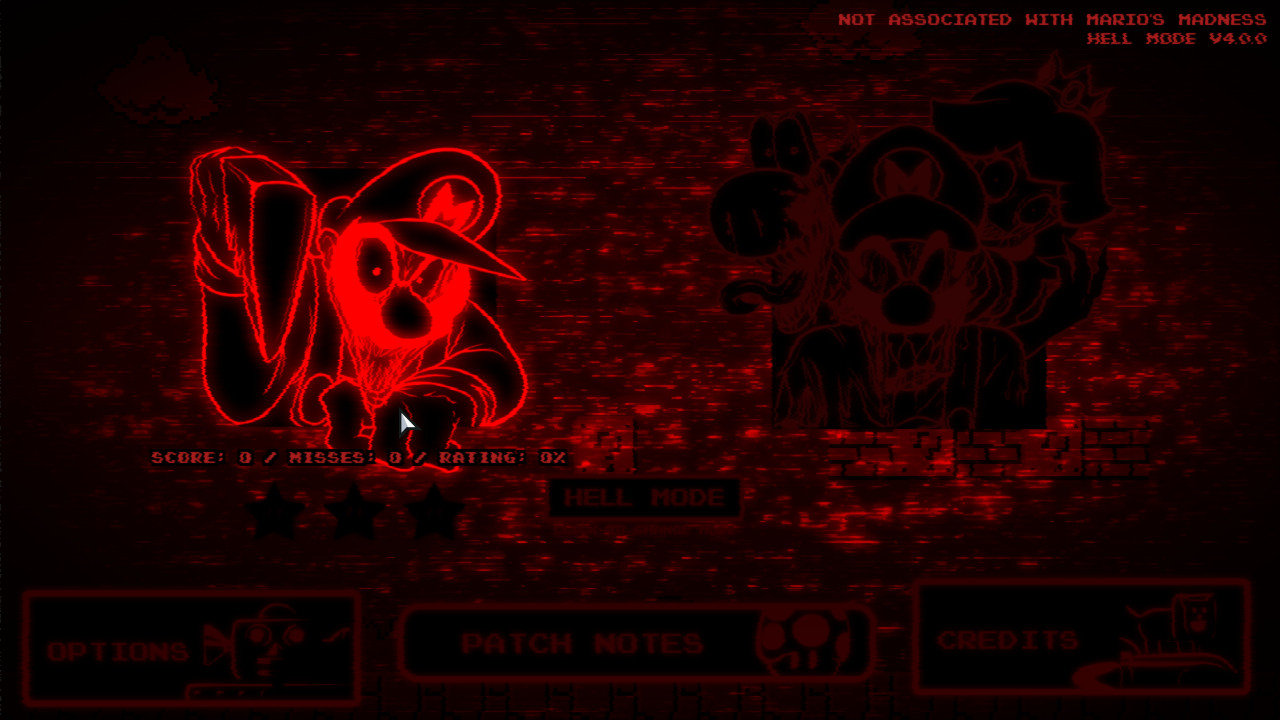 Mario's Madness Hell Mode Mod for Friday Night Funkin' | FNF Mods