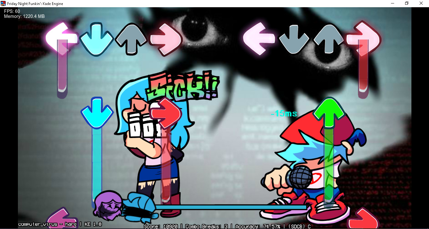 FNF Corruption remastered sky Mod for Friday Night Funkin' | FNF Mods