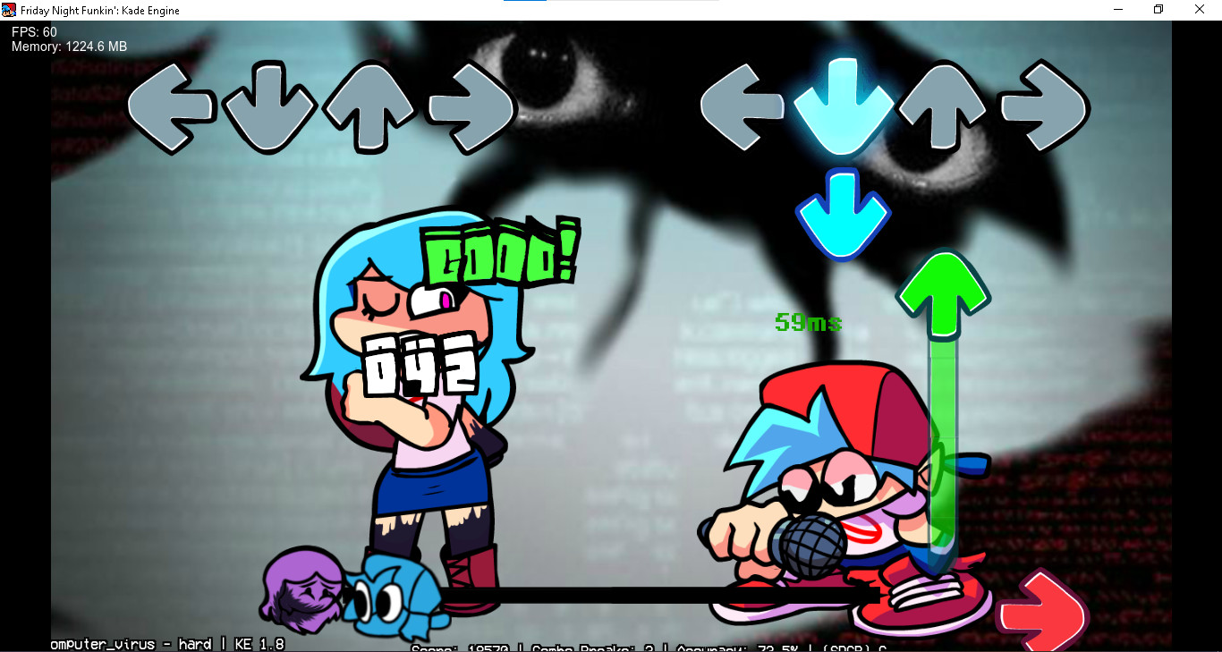 FNF Corruption remastered sky Mod for Friday Night Funkin' | FNF Mods