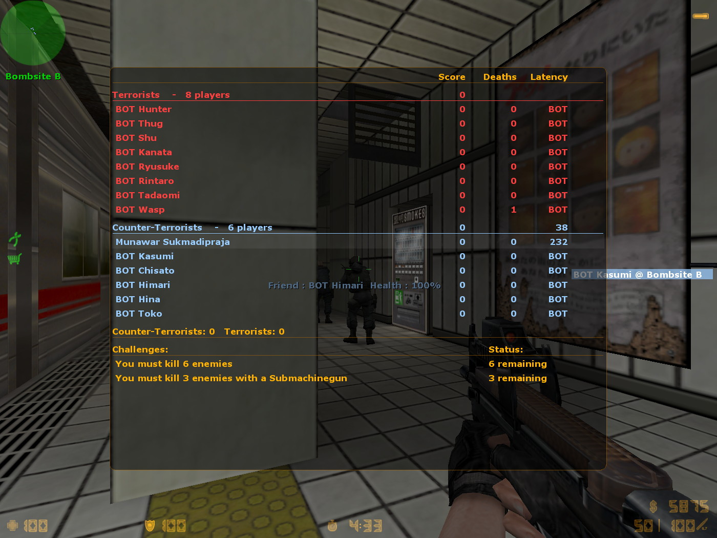 Custom Tour of Duty BOT Name from BanG Dream! Mod for Counter-Strike ...