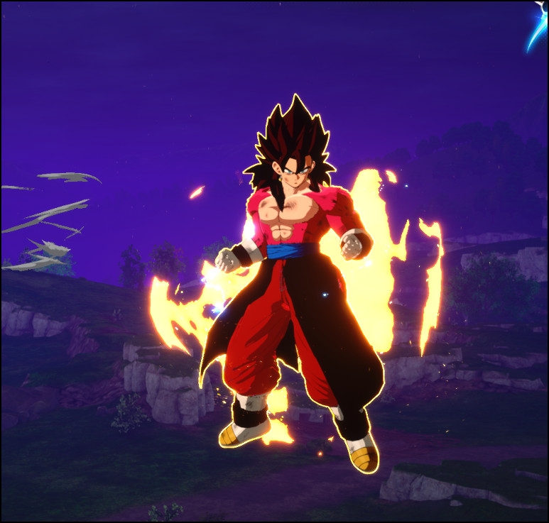 Dragon Ball Z Super Saiyan 4 Vegito