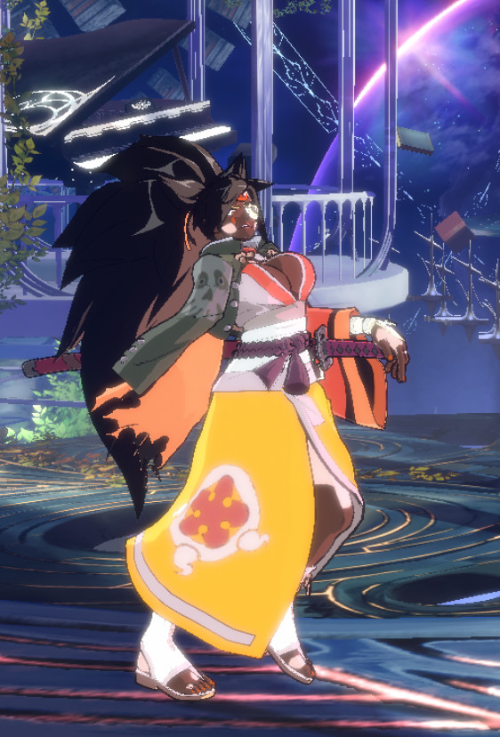 personal baiken recolor Mod for GUILTY GEAR -STRIVE- | GGST Mods