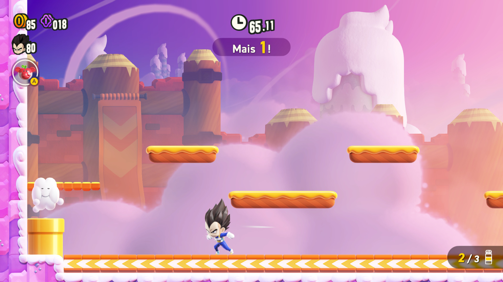 Vegeta Mod for Super Mario Bros. Wonder | SMBW Mods