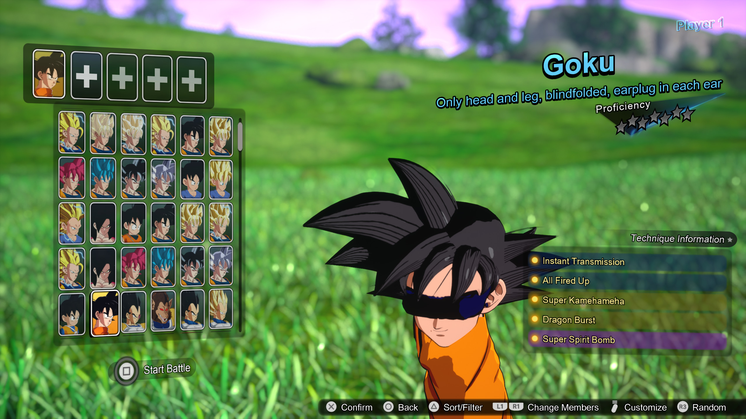 Goku | Only head and leg (New Slot) Mod for Dragon Ball: Sparking! ZERO ...