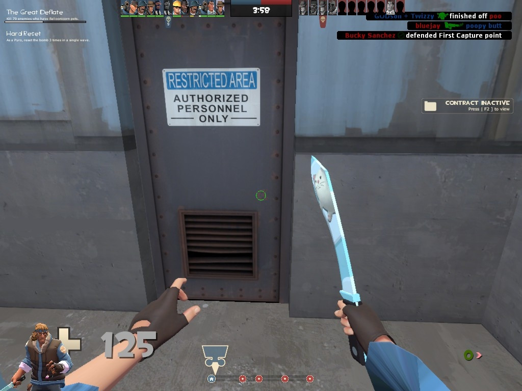 Blue Mew Kukri Mod for Team Fortress 2 | TF2 Mods