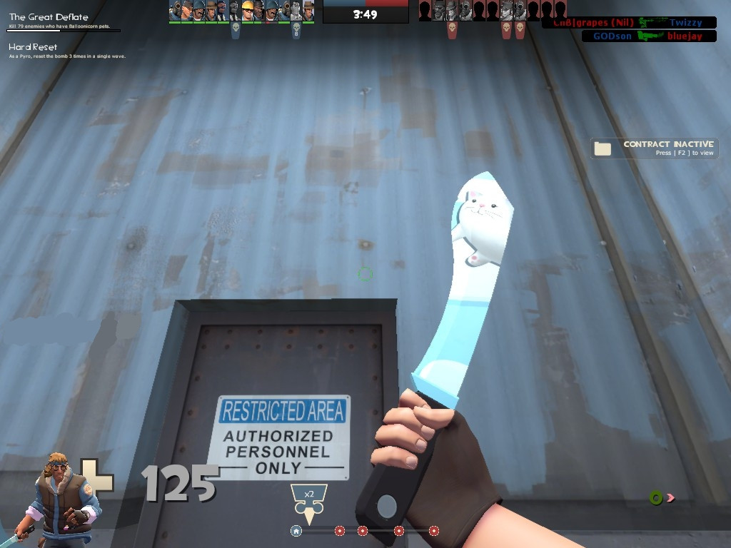 Blue Mew Kukri Mod for Team Fortress 2 | TF2 Mods