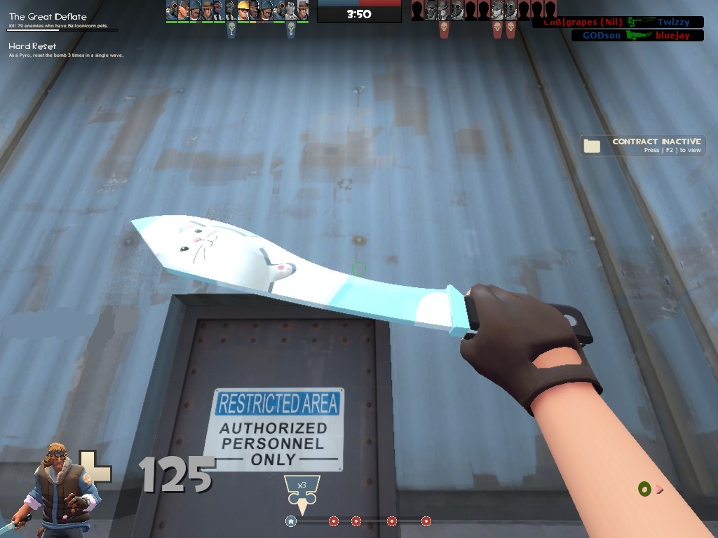 Blue Mew Kukri Mod for Team Fortress 2 | TF2 Mods