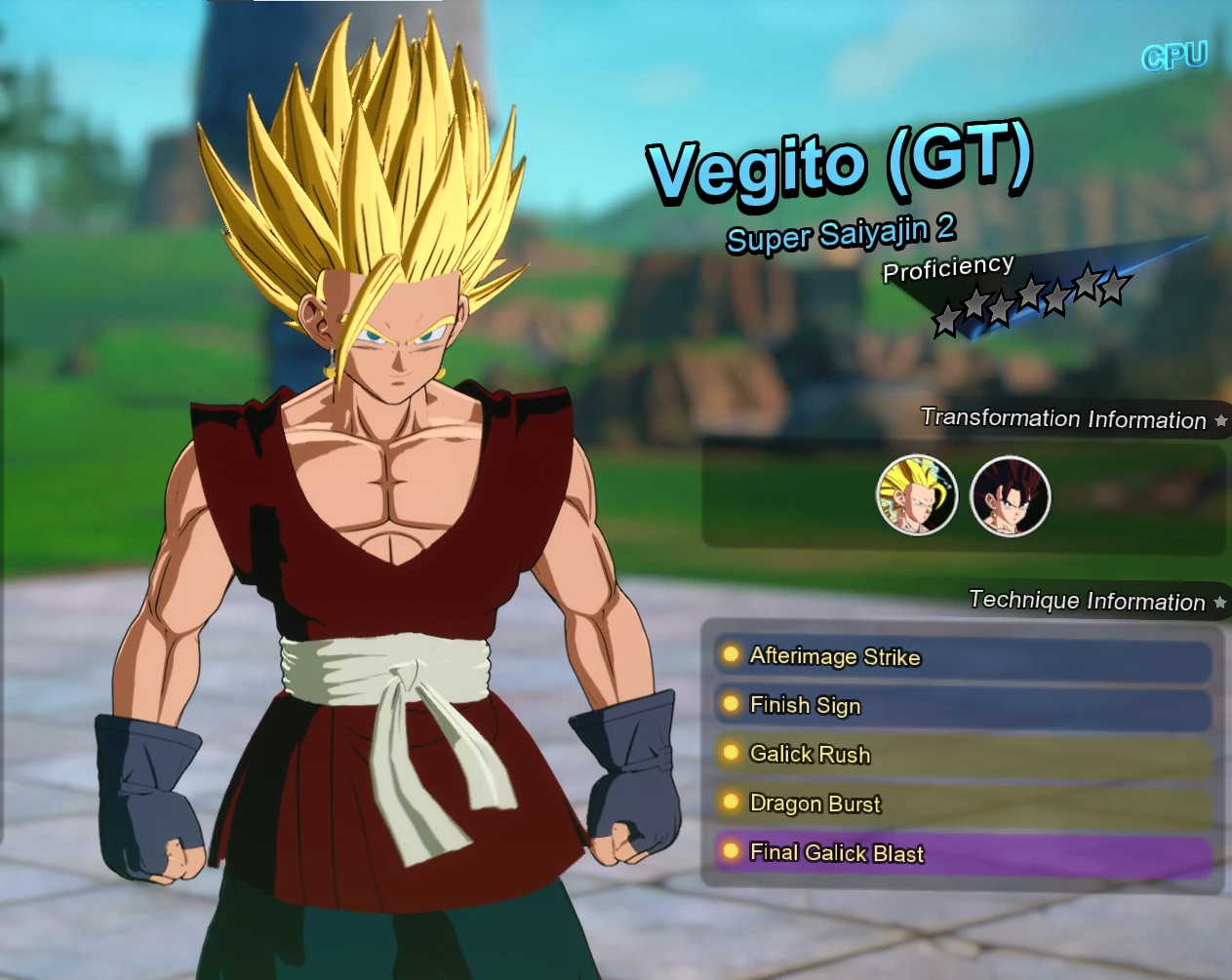 Vegeto (GT) Mod for Dragon Ball: Sparking! ZERO | DBSZ Mods