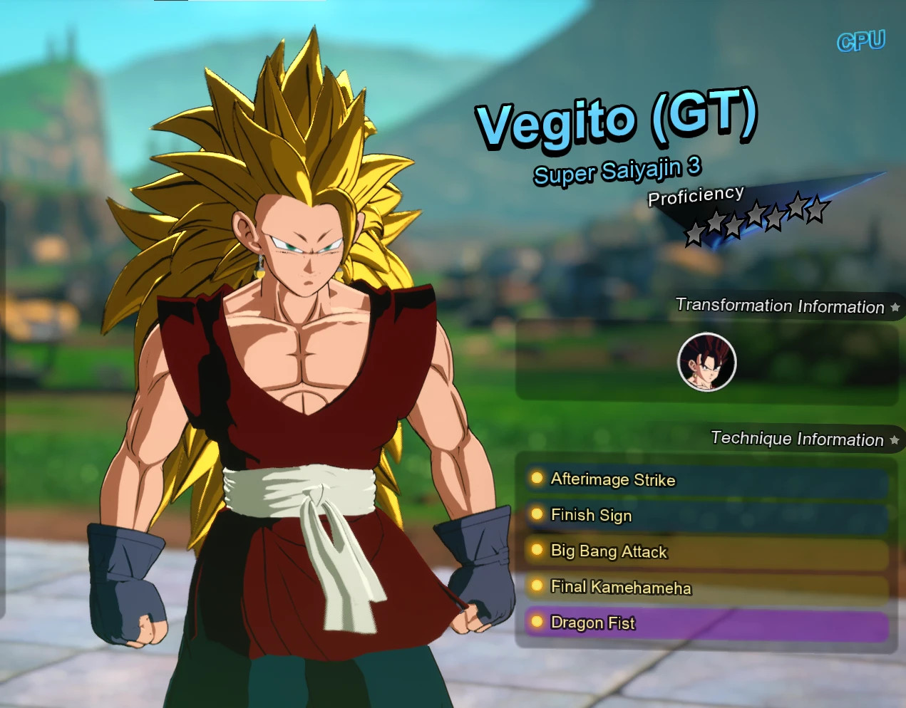 Vegeto (GT) Mod for Dragon Ball: Sparking! ZERO | DBSZ Mods